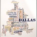 Dallas Map Art Dallas Art Print Dallas Neighborhood Map - Etsy