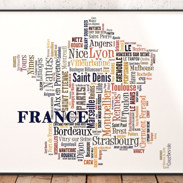 French Typography - Etsy