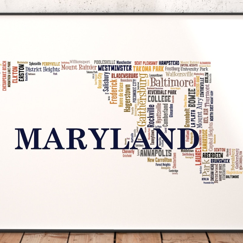 Maryland Art - Etsy