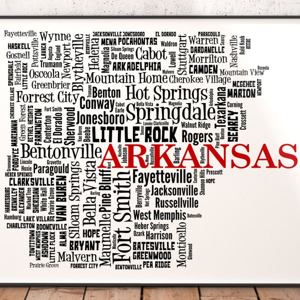Arkansas Art - Etsy