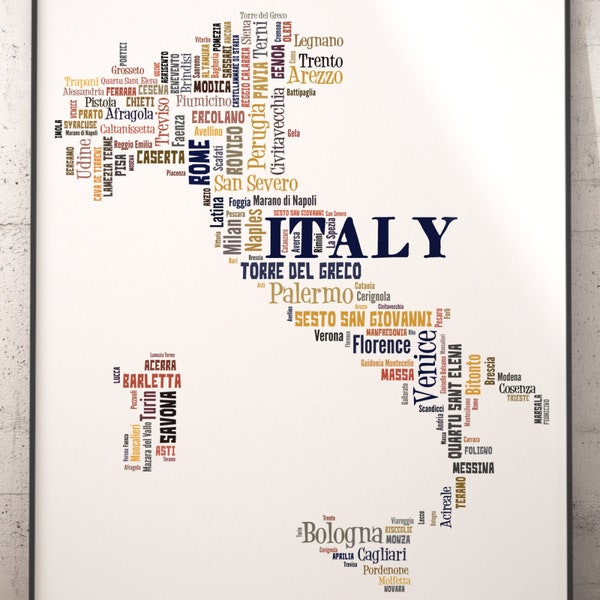 Italy Poster - Etsy