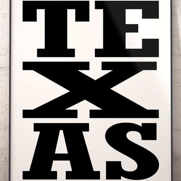 Typography Art Print - Etsy