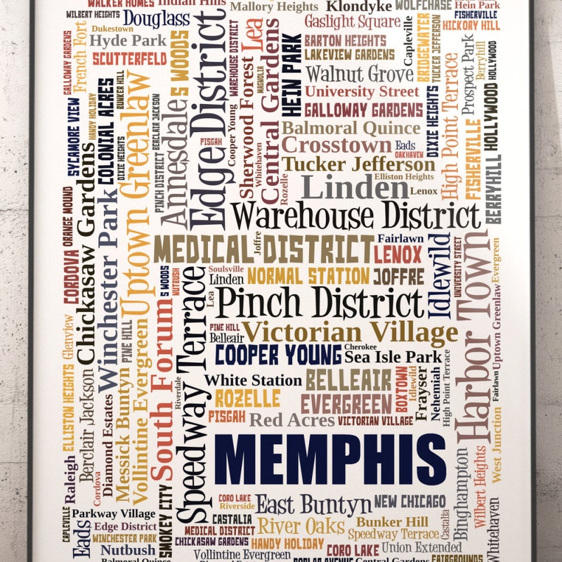 Memphis Print - Etsy