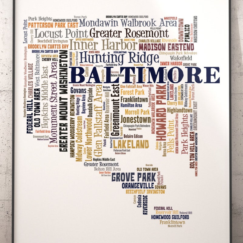 Baltimore Art - Etsy