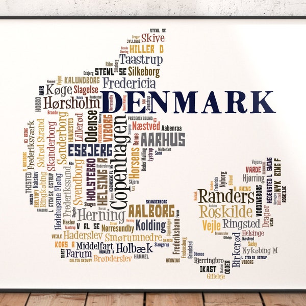 Denmark Poster - Etsy