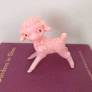 Vintage 1950s Plastic Easter Lamb Collectible Easter Decor - Etsy