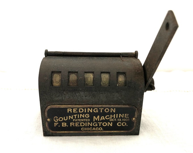 Redington Counting Machine - Vintage Redington Working Metal Counter ...