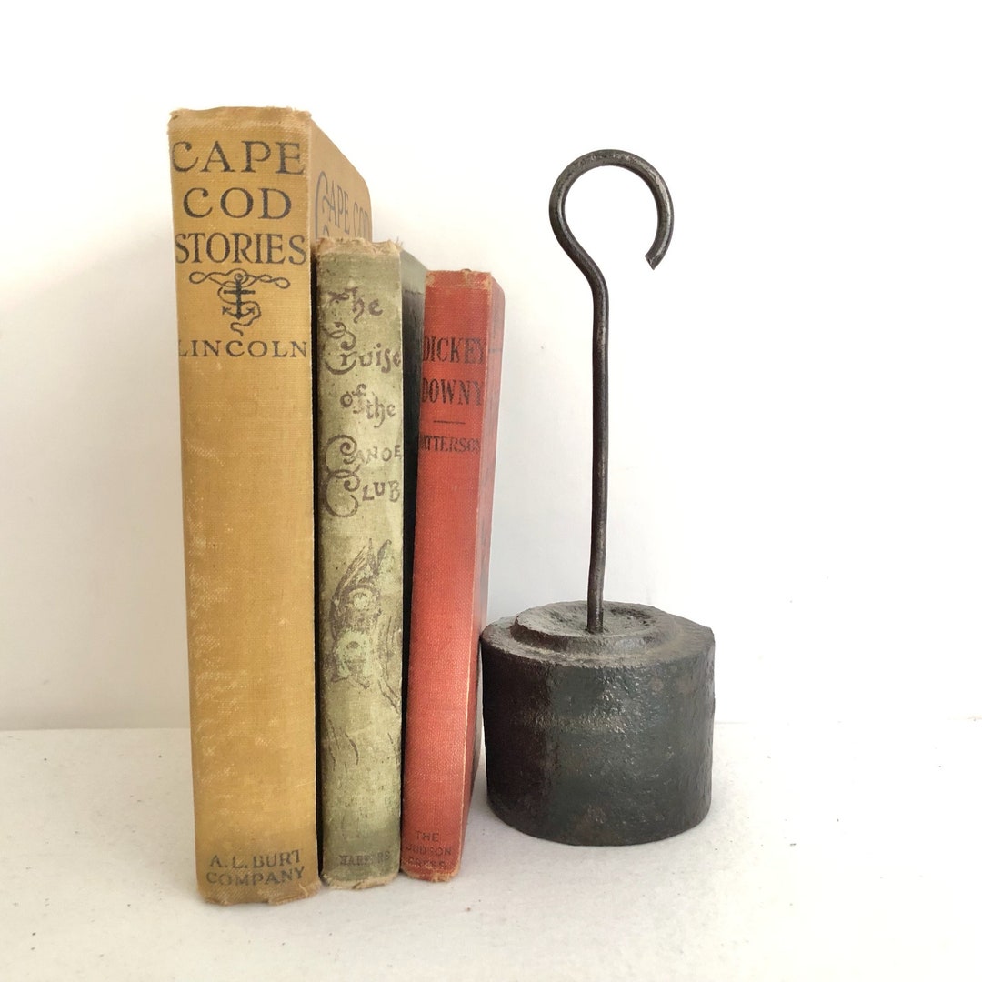 Antique Cast Iron 3 Pound Scale Weight With Hook Repurpose - Etsy