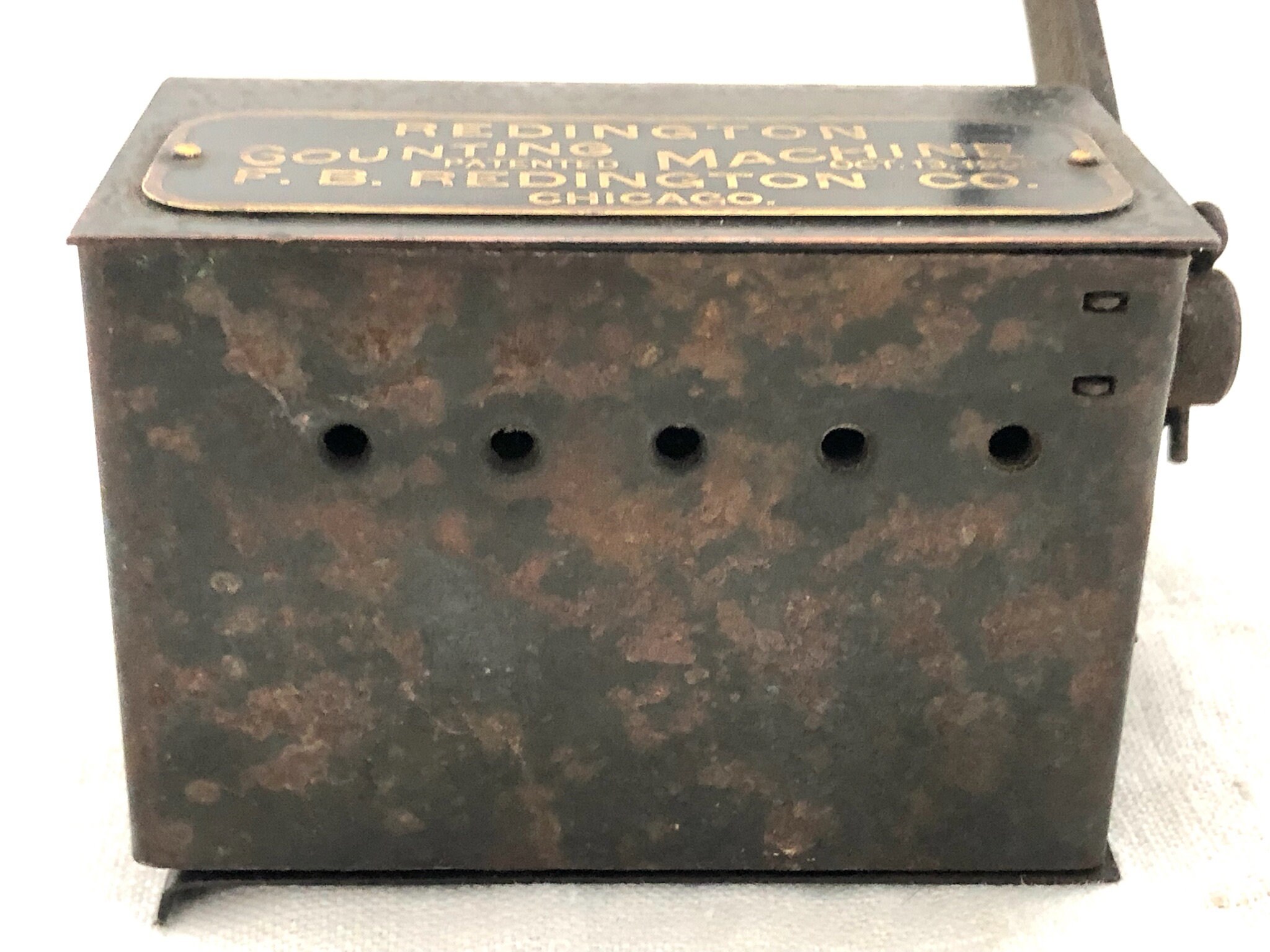 Redington Counting Machine Vintage Redington Working Metal - Etsy