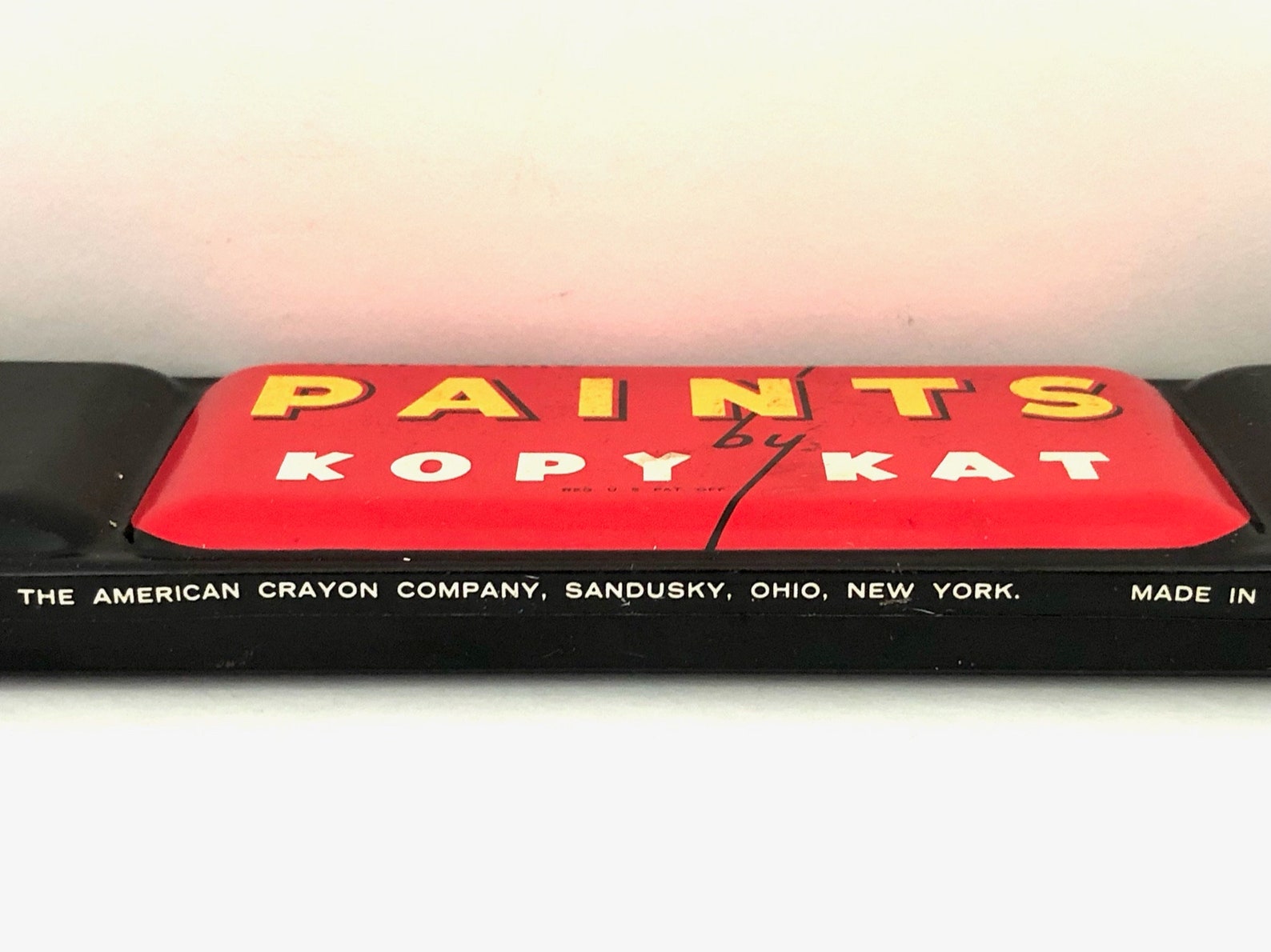 Paint Tin Vintage Kopy Kat Paints Tin The American Crayon | Etsy