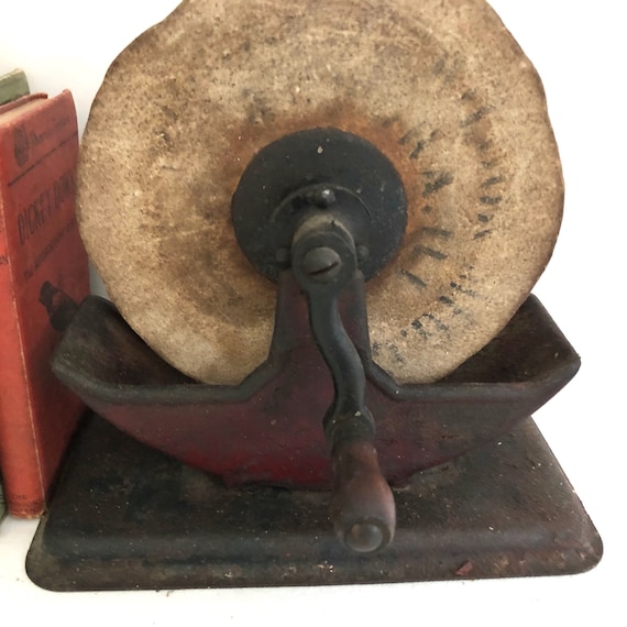 Antique Grinding Wheel Sharpening Stone