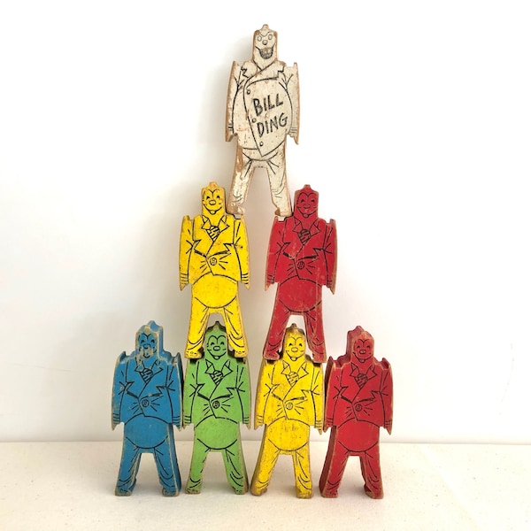 Vintage Wood Toys - Etsy