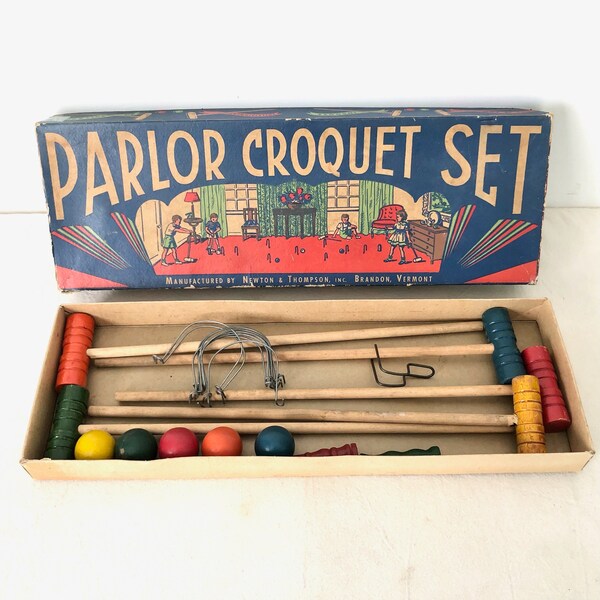 Croquet Set - Etsy