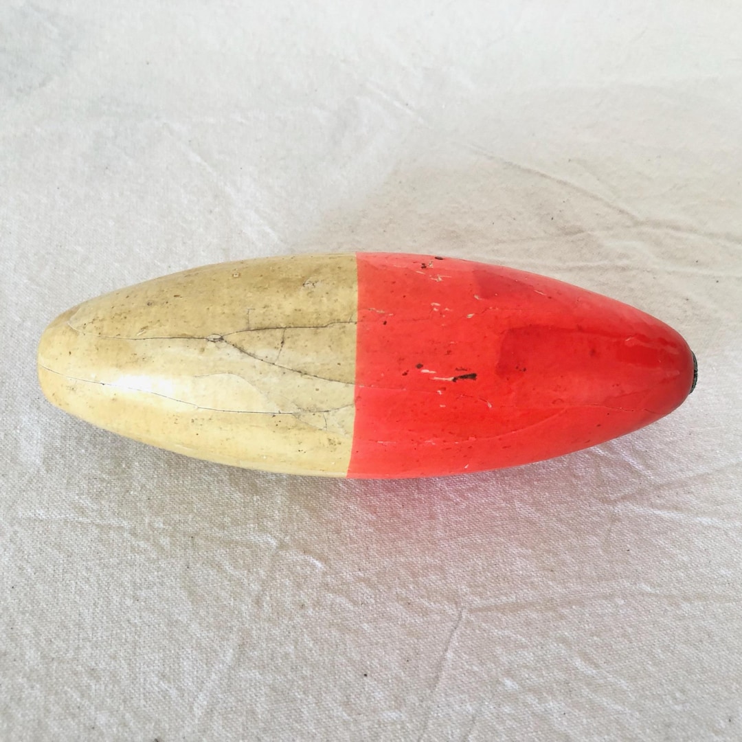 Vintage Fishing Bobber Float - Large Size Light Weight Fishing Bobber ...