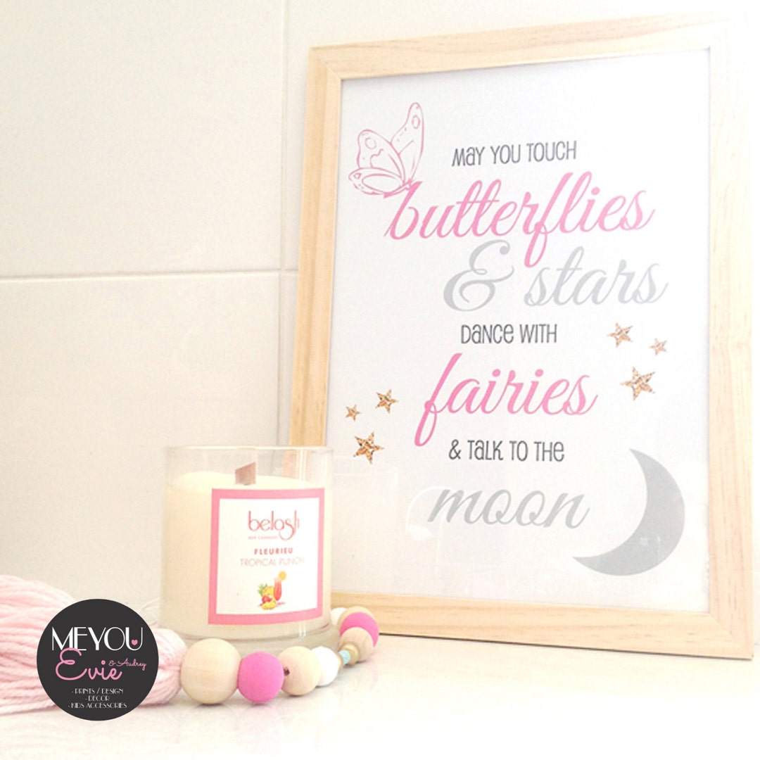 May You Touch Butterflies... - Printable - Etsy