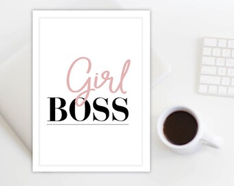 Hashtag #girl Boss Printable - Etsy
