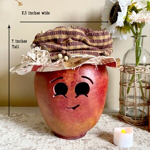 Fall Gourd, Decorative Apple, Halloween Pumpkin, Table Decorations ...