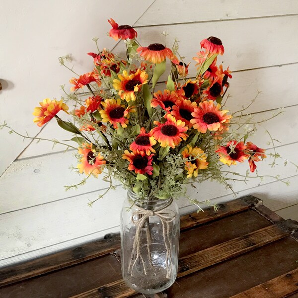 Fall Fake Flower Centerpieces - Etsy