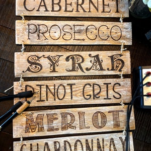Wine Wood Sign, Handmade Sign, Wine Decoration for Kitchen, Wine Decor ...
