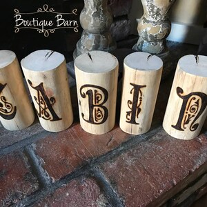 Handmade Decorative Letters for Table Cabin Letters on Wood - Etsy