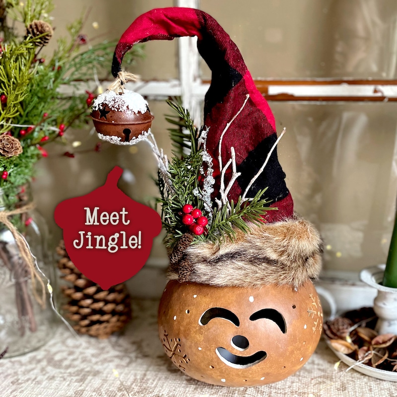 Christmas Gourd - Etsy