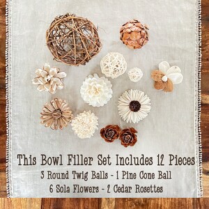 Bowl Fillers Decor, Dough Bowl Decorations, Decorative Grapevine Balls ...