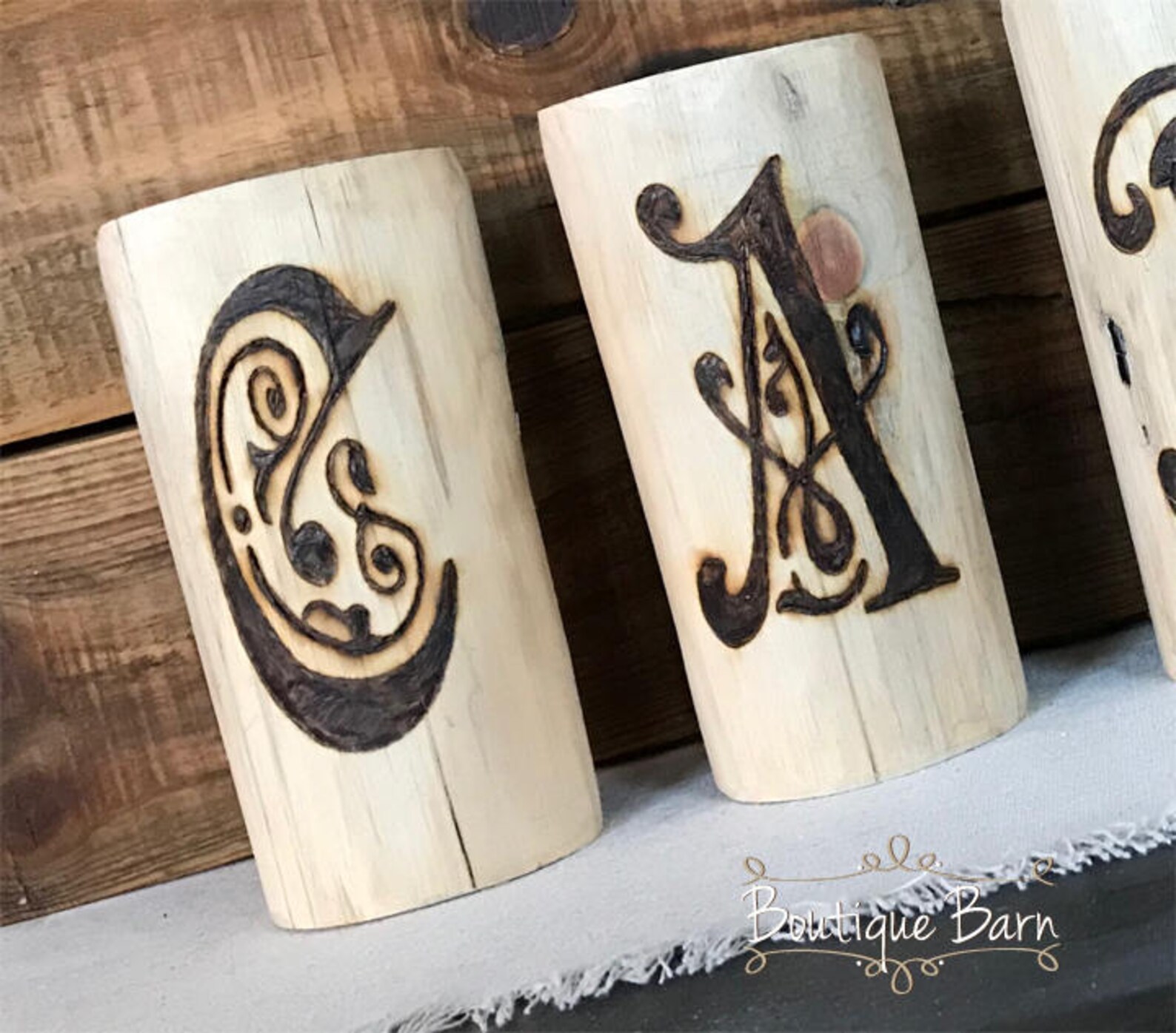 Handmade Decorative Letters for Table Cabin Letters on Wood - Etsy