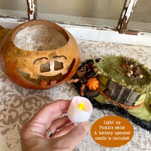 Fall Gourd, Halloween Pumpkin, Table Decorations, Fall Centerpiece ...