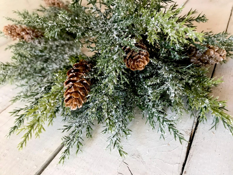 Mason Jar Christmasvase Filler Rustic Centerpieceartificial | Etsy