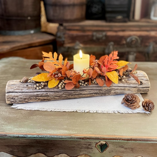 Rustic Log Decor - Etsy