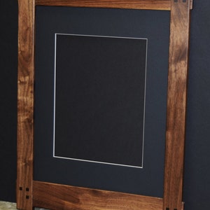 Craftsman Style Picture Frame - Custom Sized - Etsy