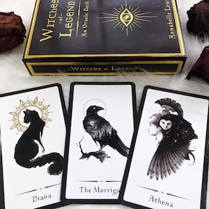 Witches of Legend: an Oracle Deck - Etsy