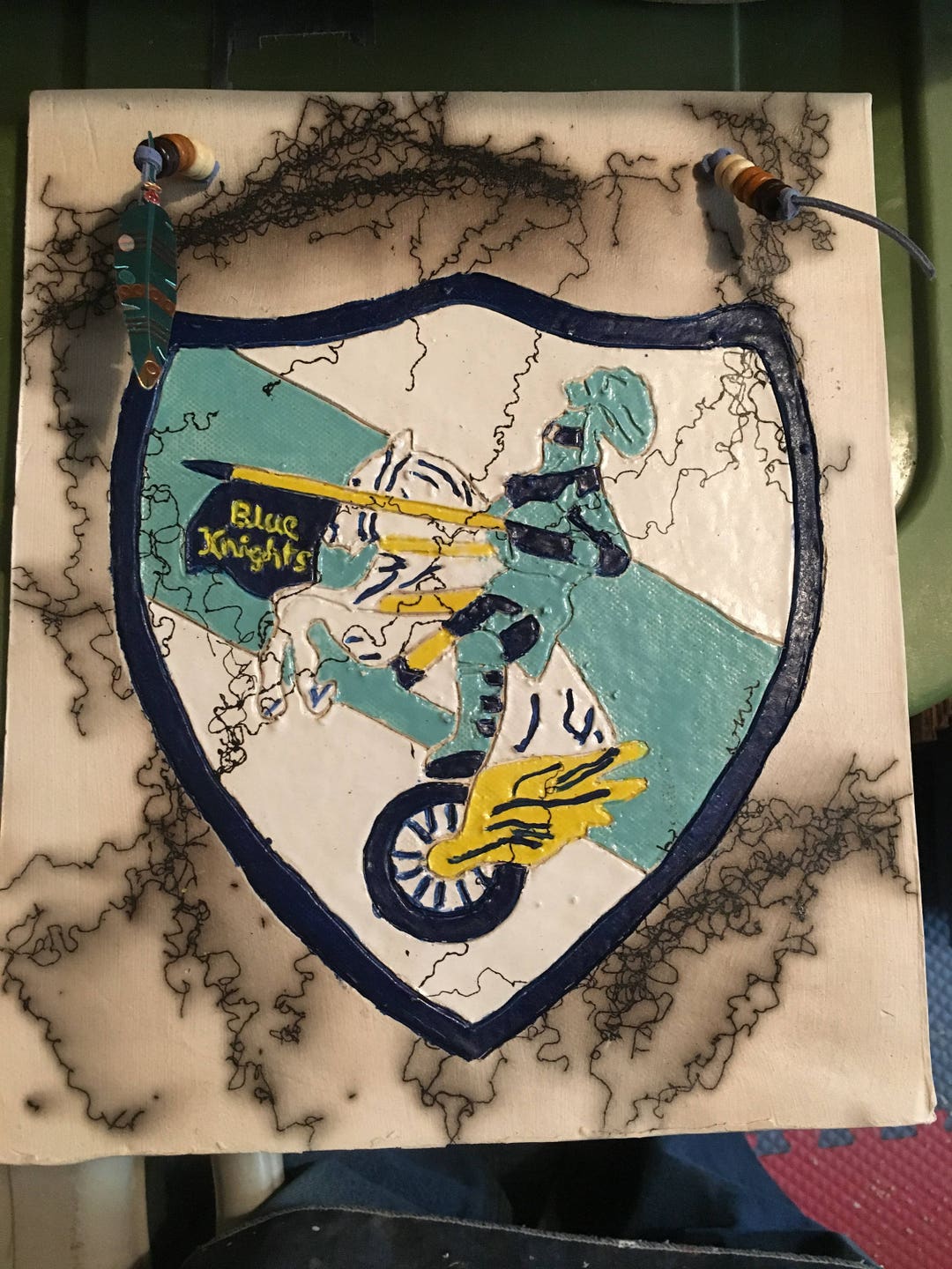 Personalized Memorial Police Patches or Badges on Ceramic Clay - Etsy