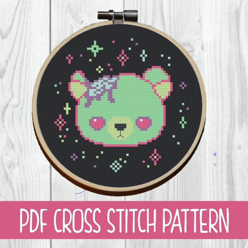 Zombie Cross Stitch - Etsy