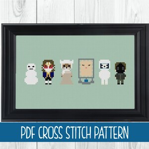 Doctor Who Cross Stitch Pattern - Etsy