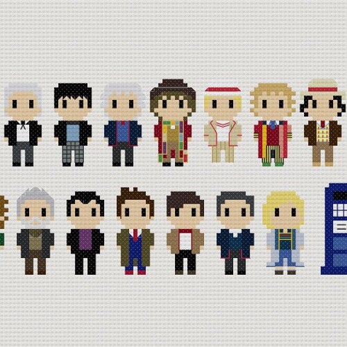 TARDIS Doctor Who Cross Stitch Pattern Instant Download - Etsy