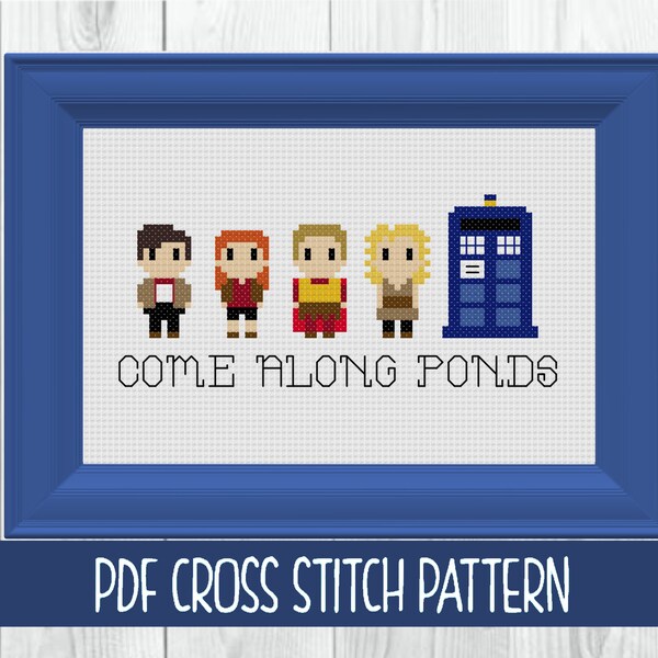 Doctor Who Cross Stitch - Etsy
