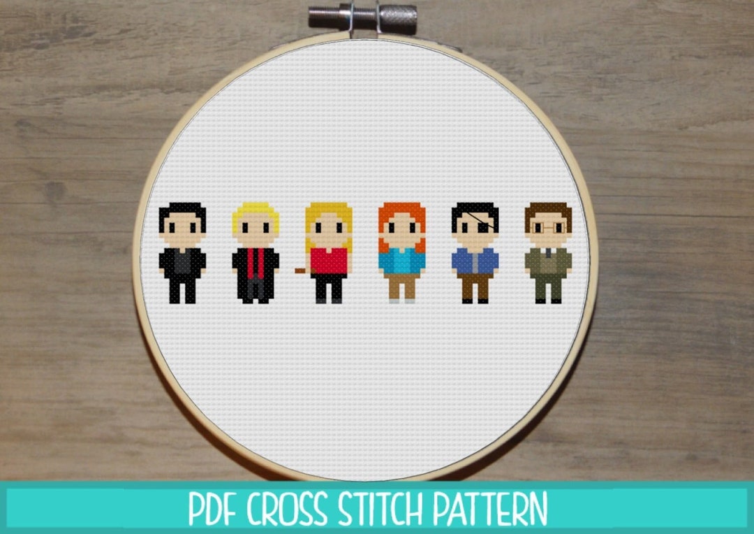 Buffy the Vampire Slayer Cross Stitch Pattern Btvs Angel Whedonverse - Etsy