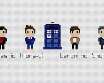 Doctor Who Cross Stitch | Etsy