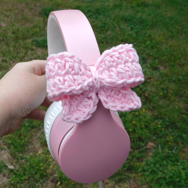 Purple Headphone Bows - Etsy