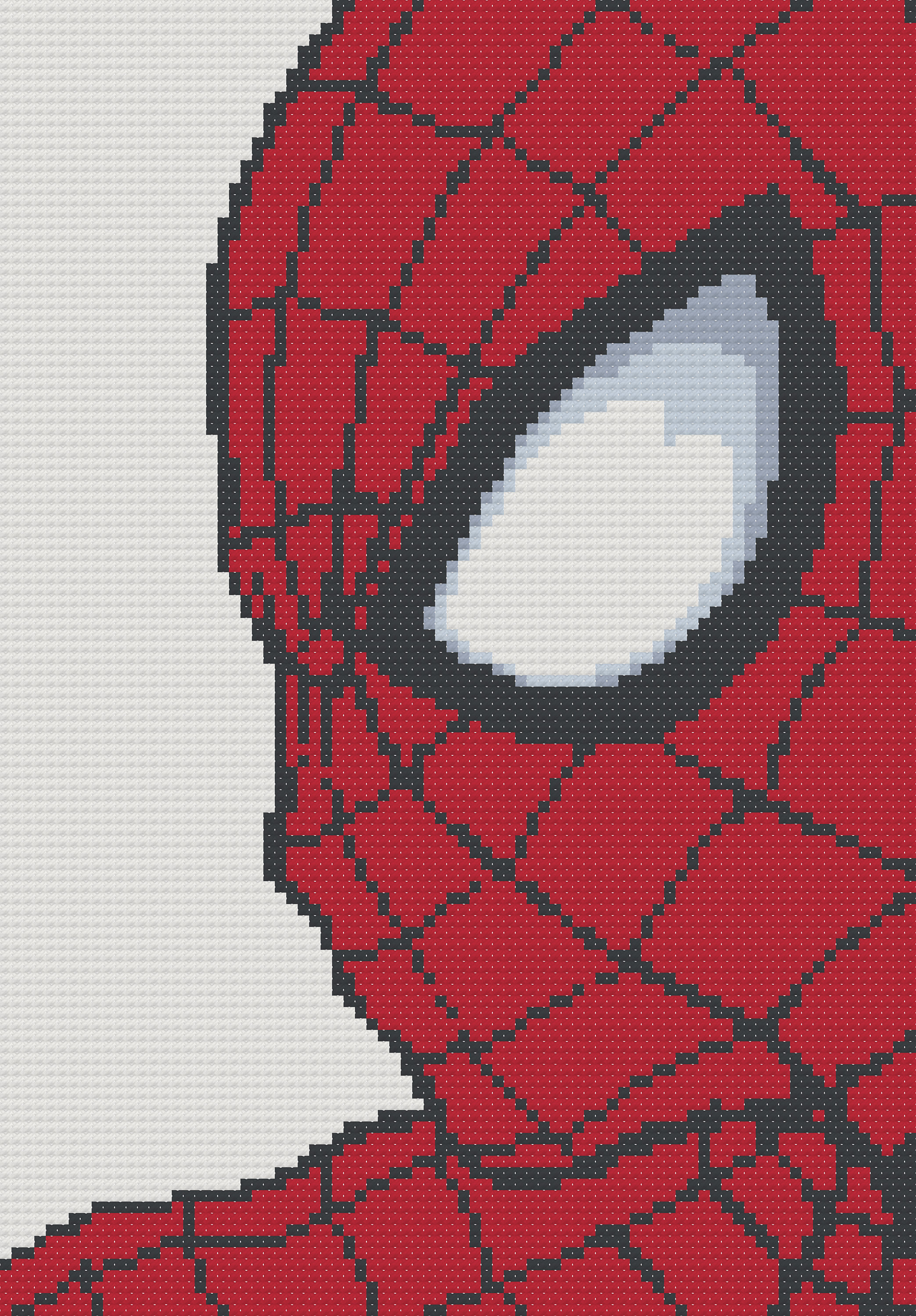 Spiderman Cross Stitch Pattern | Etsy