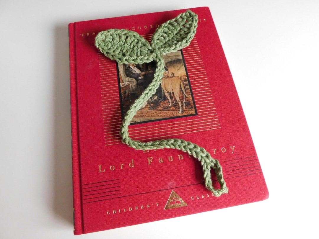 Crochet Sprout Bookmark, Crochet Sprout Headphone Accessory, Crochet ...