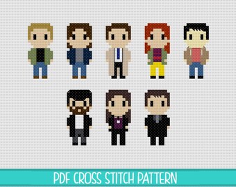 Binding of Isaac Characters Cross Stitch Pattern Pack - Etsy