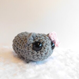 No-sew Sad Hamster Amigurumi Crochet Pattern Sad Hamster Crochet ...