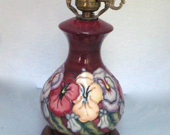 Moorcroft Lamp - Etsy