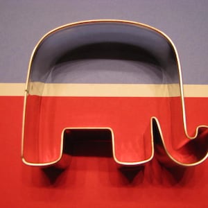 Republican GOP Elephant 3 Metal Cookie Cutter | Etsy