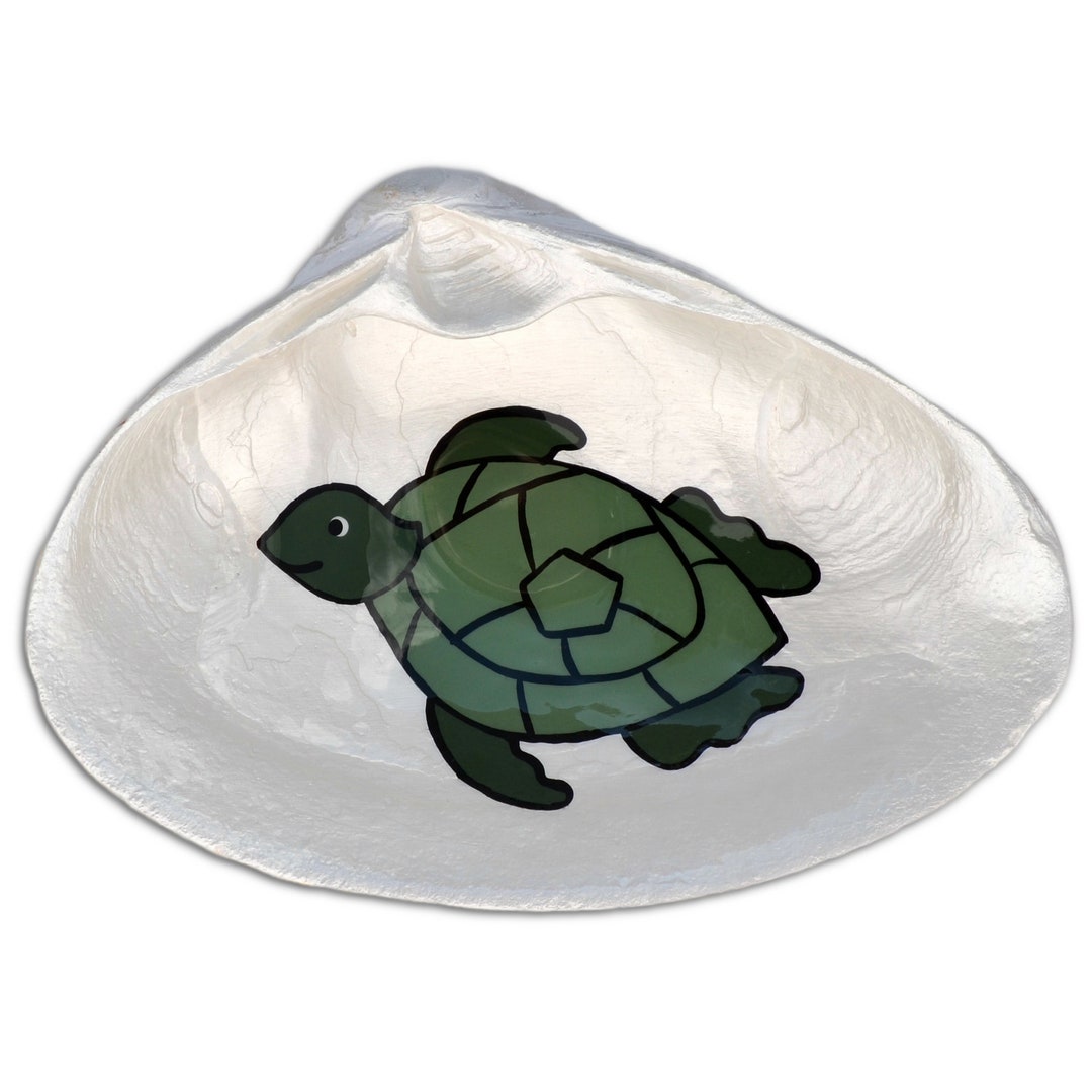 Turtle Shell Dish - Spoon Rest, Ring Holder, Jewelry Holders, Trinket ...