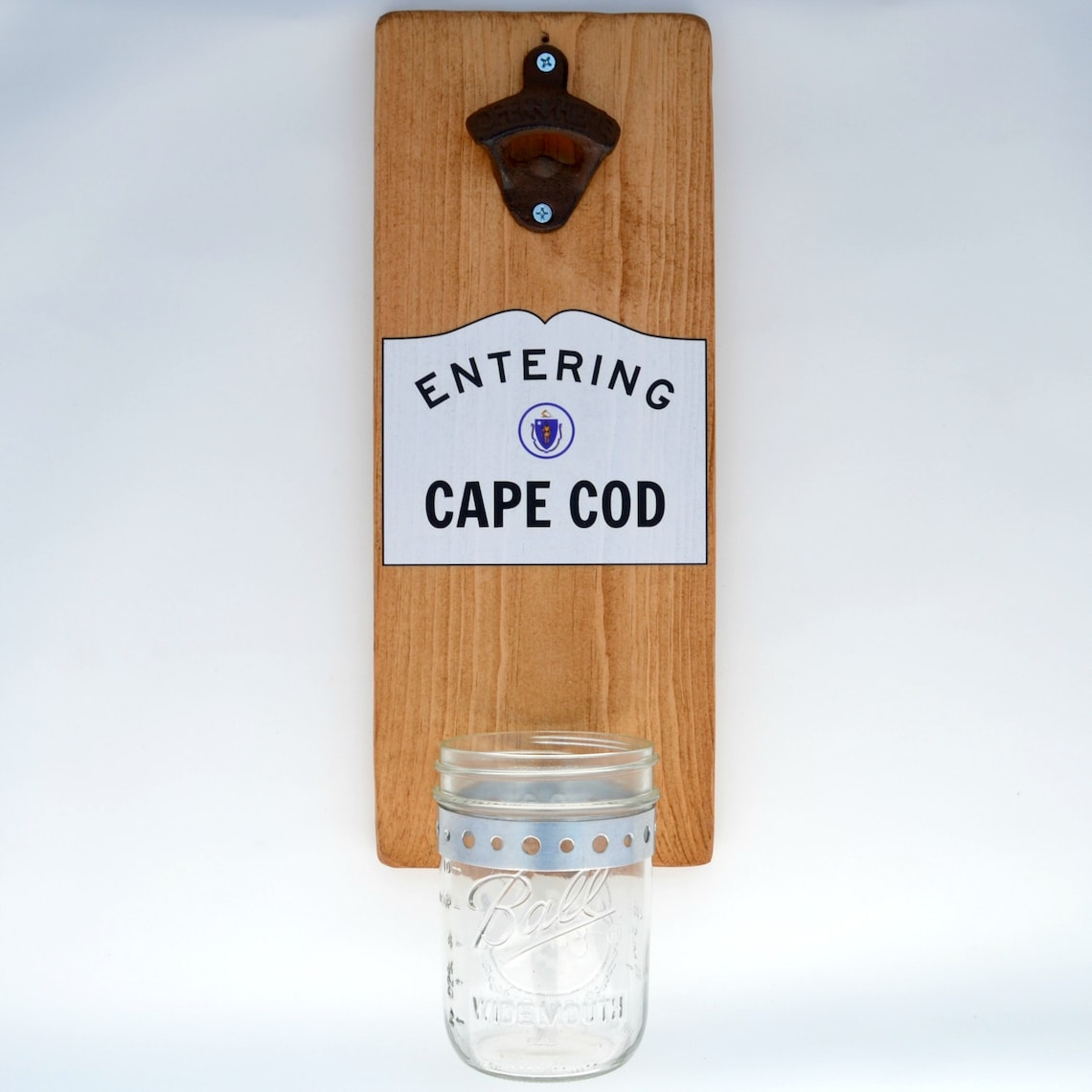 Entering Cape Cod Wall Bottle Opener Cape Cod Gifts Wood - Etsy