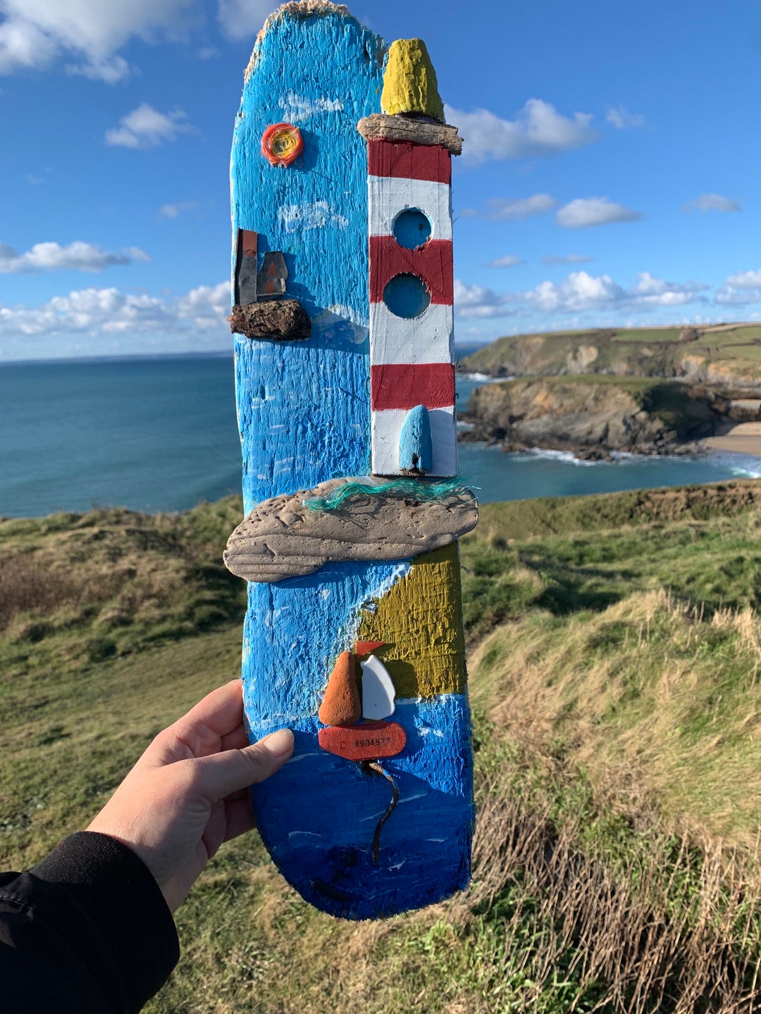 Handmade Cornish Engine House / Tin Mine Coastal Art - Etsy