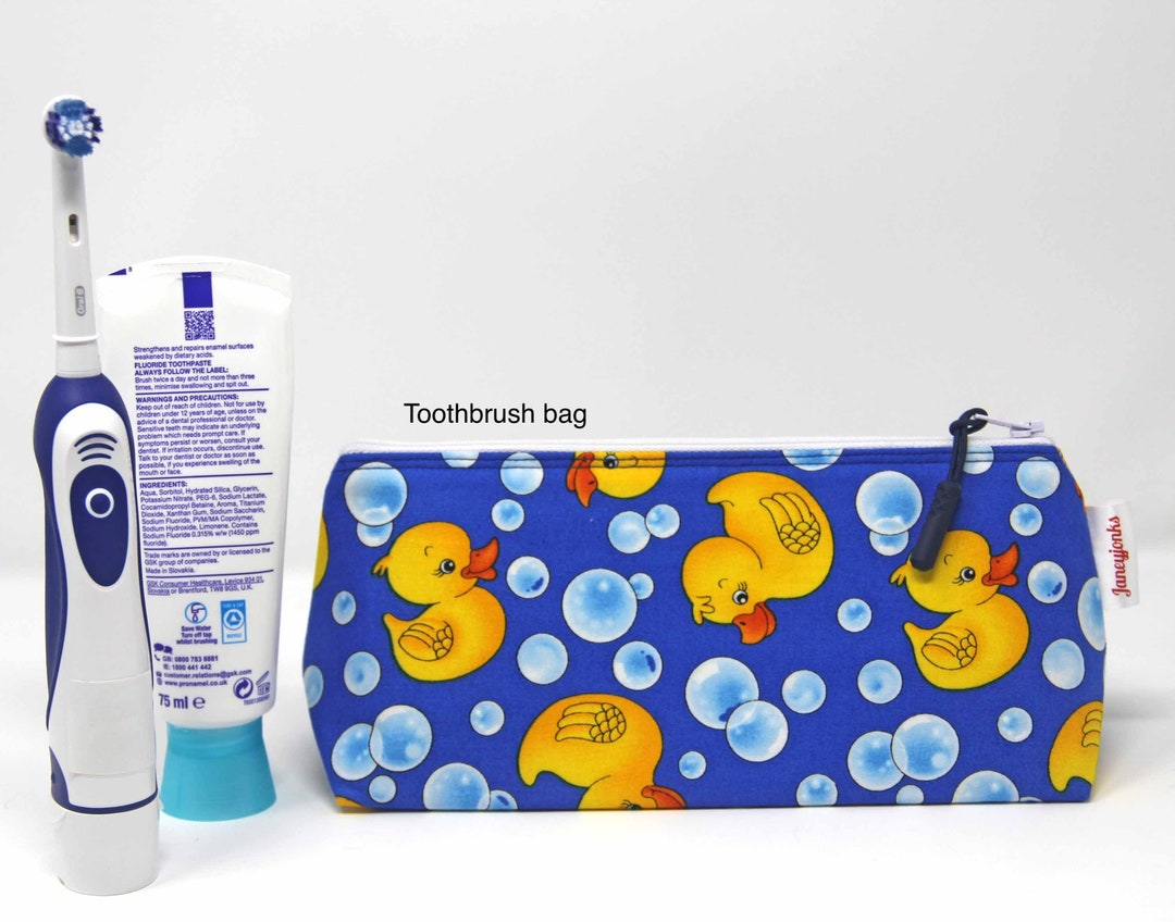 Rubber Ducks Toothbrush Bag, Sleepover Wash Bag, Makeup and Wash Bags ...